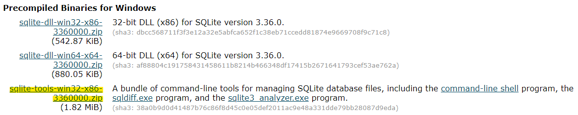 [SQLite] SQLite DB와 table 생성