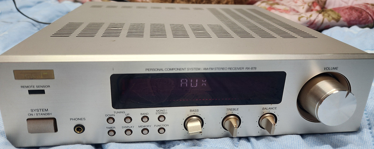 인켈미니앰프 RX-878 인컬리시버