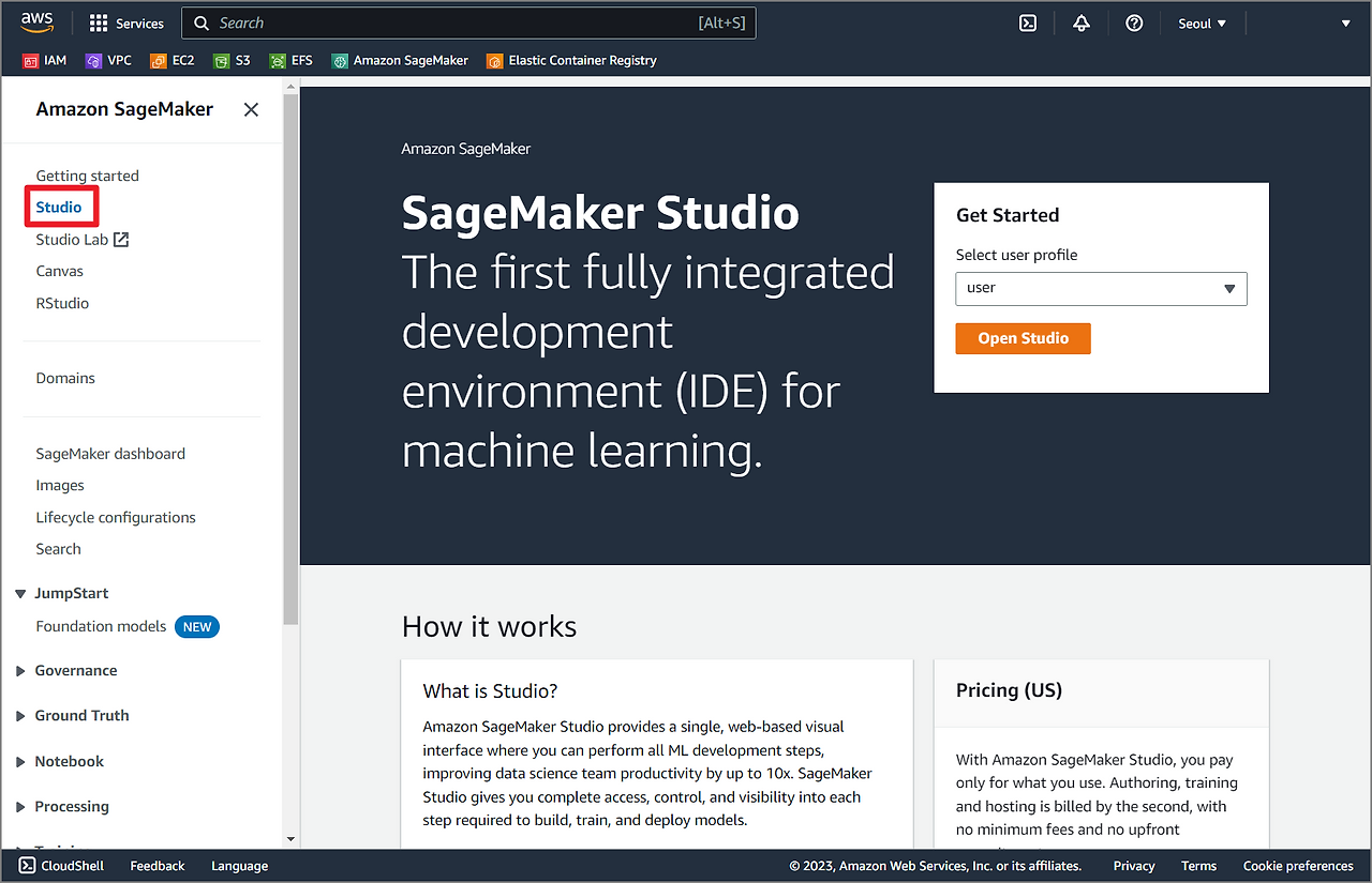 [AWS] SageMaker Notebook 알아보기 :: EVERY UP
