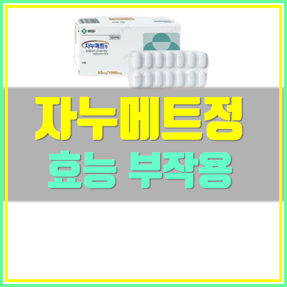 자누메트정 복용법