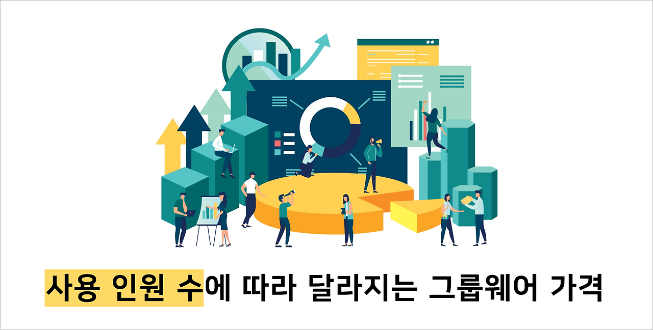 그룹웨어 업무툴 합리적인 가격에 도입하는 비결