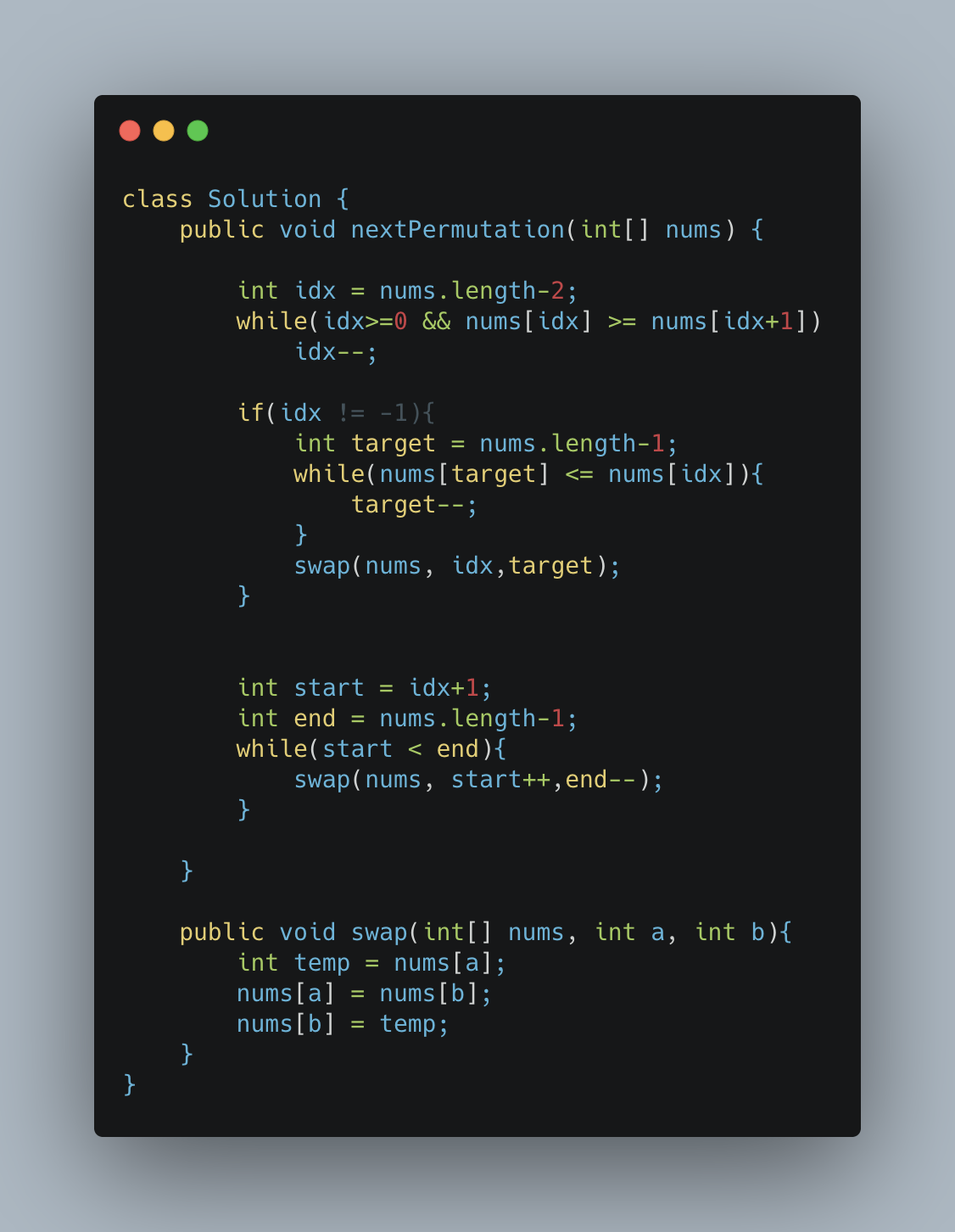 [Leetcode 32/100] Next permutation - Medium