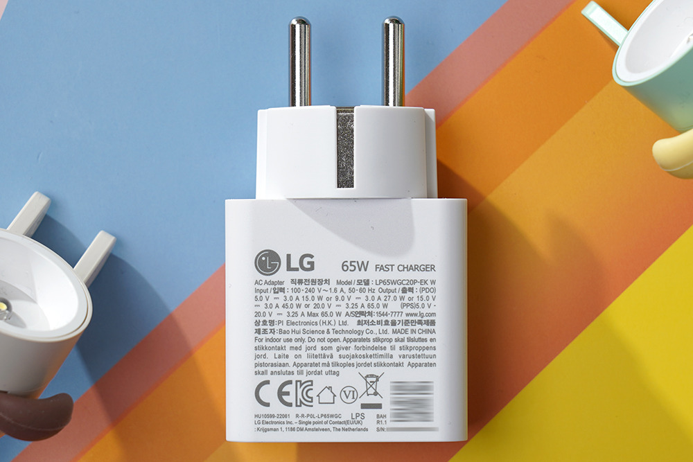 LG전자 65W GaN 접지 PD C타입 충전기! LP65WGC20P 측정 리뷰!
