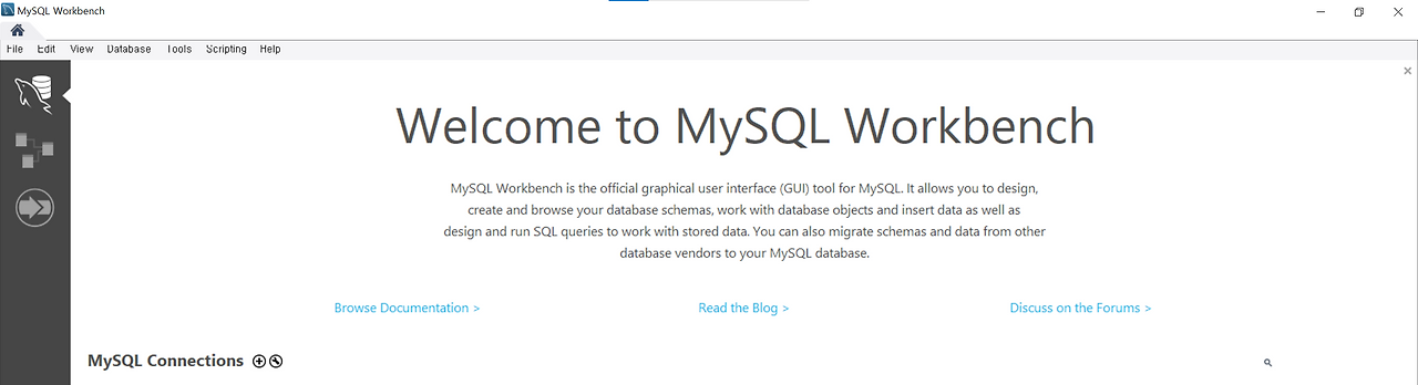 MySQL Workbench 설치 (Windows)