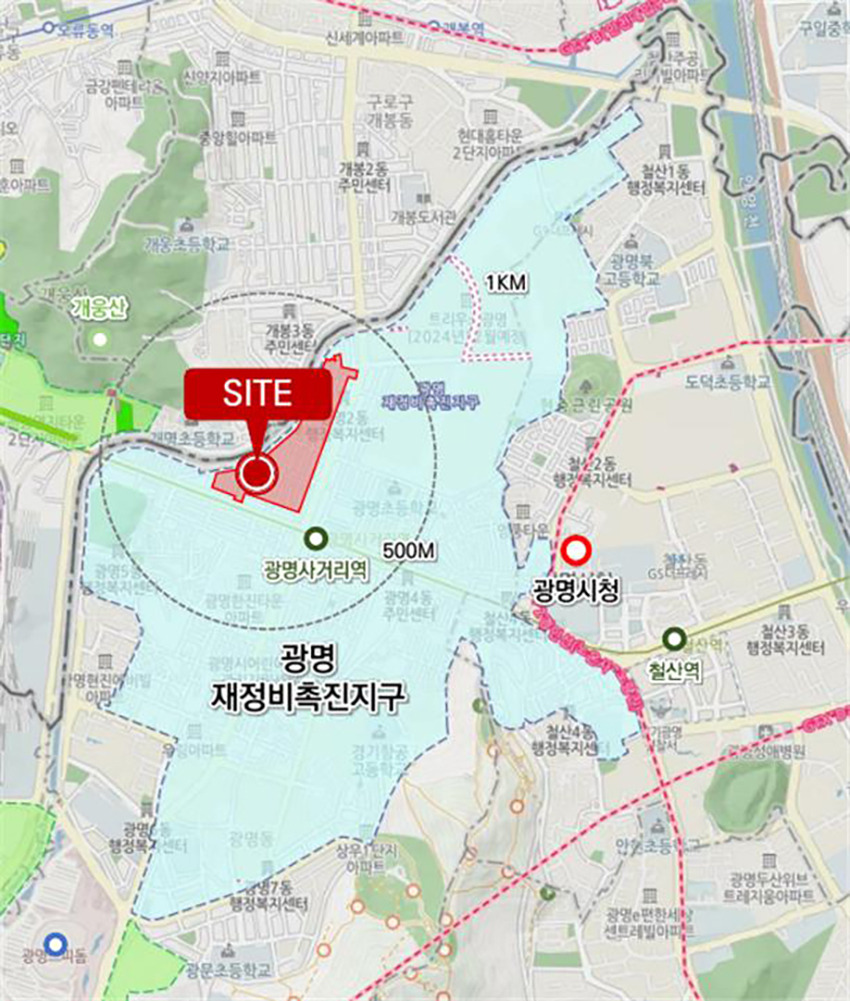 광명3구역 공공재개발 2차 사업설명회 소식 463 용적률로 2130세대 초역세권 대단지 조성