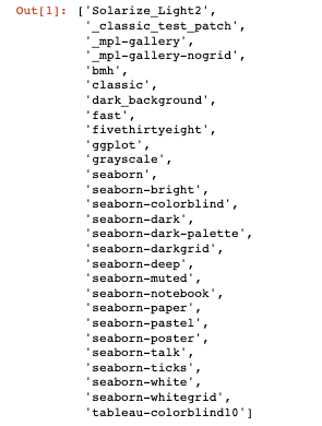 [Python] Matplotlib stylesheet 종류 및 적용 — 개발자 우성우