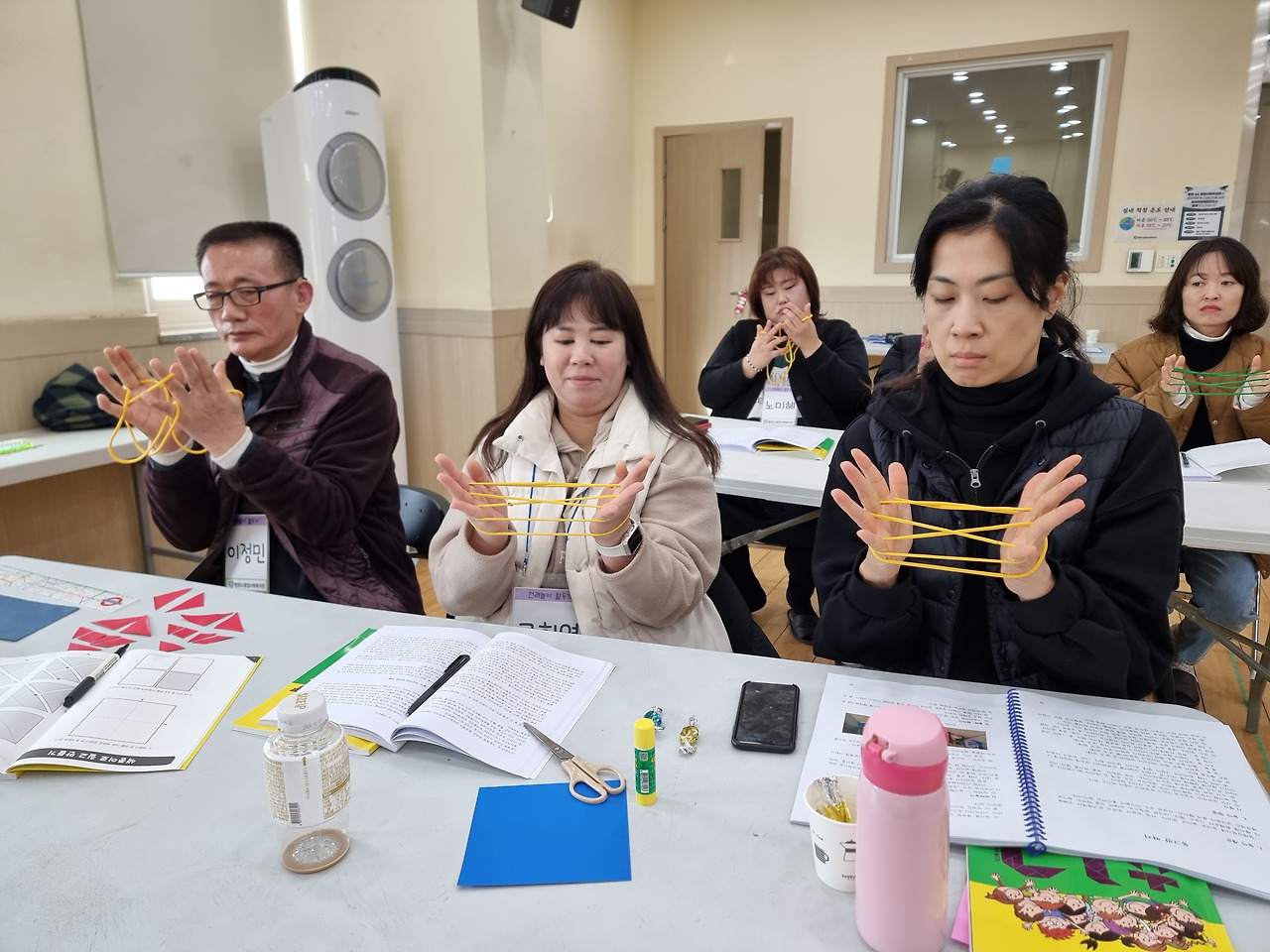 동네친구들 전래놀이 활동가 교육 4회기 쌩쌩이 공기놀이 가위바위보 긴줄넘기 8자놀이 달팽이놀이 떡장수 놀이