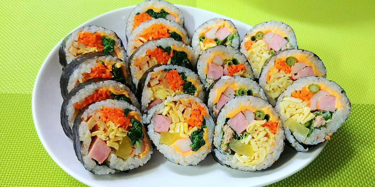 김밥 만들기, 김밥 맛있게 싸는 방법, 김밥 맛있게 만드는 레시피