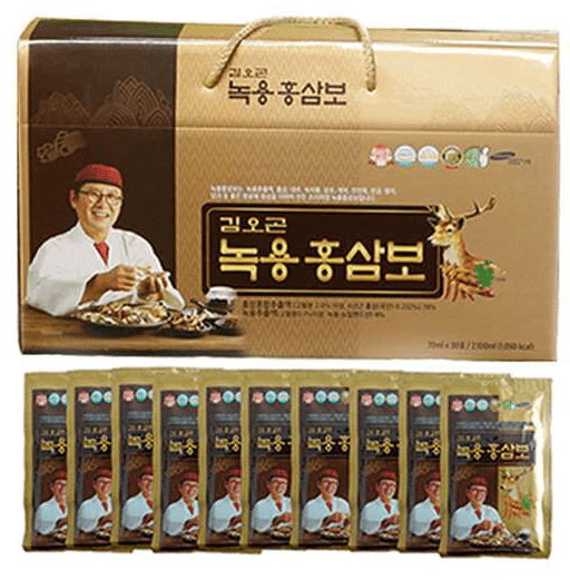 김오곤 녹용천국 녹용홍삼보 효능 총정리