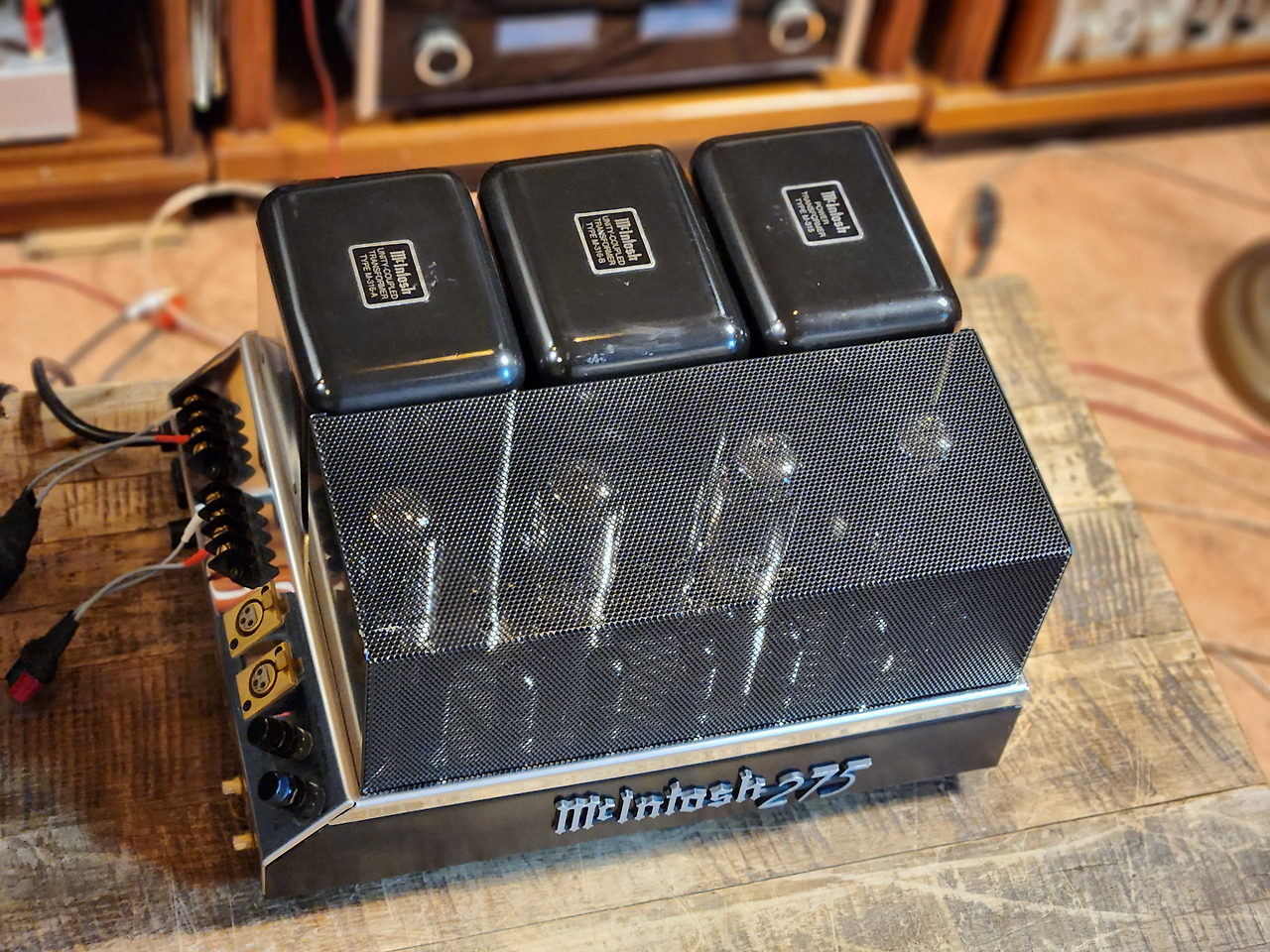 미국 Mcintosh 맥킨토시 베스트셀러 Mc275 Ver3 스테인레스버젼 입니다 6550 출력관 Stock Out
