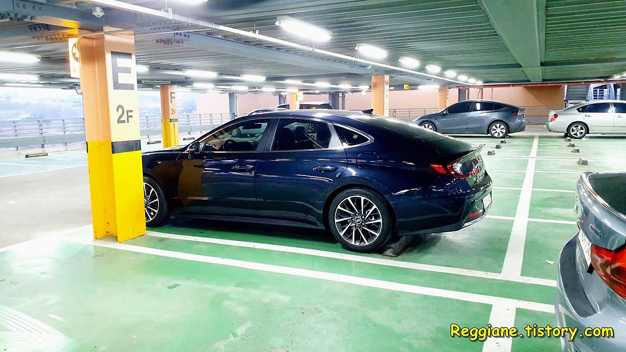 소나타(DN8) HEV :: 헤드라이트 조사각, 완벽하게 맞춘 건에 대하여...