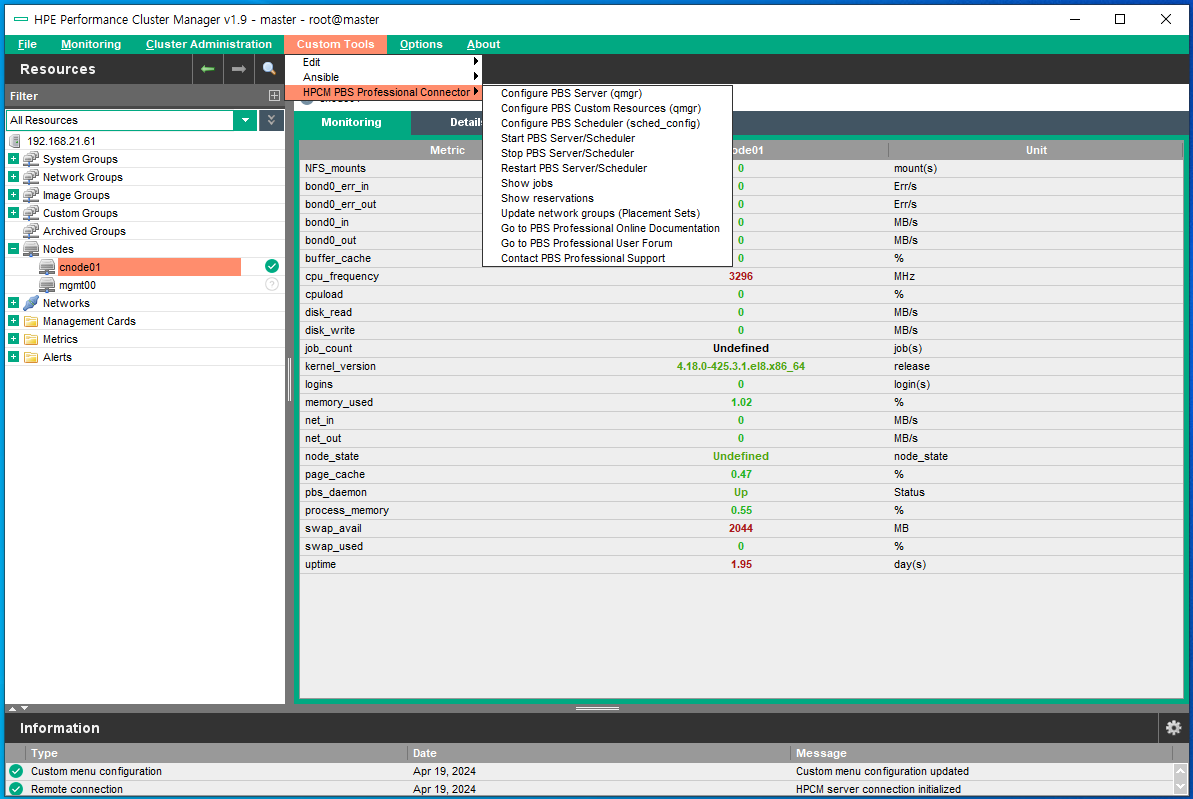 [HPCM] HPCM pbspro connector