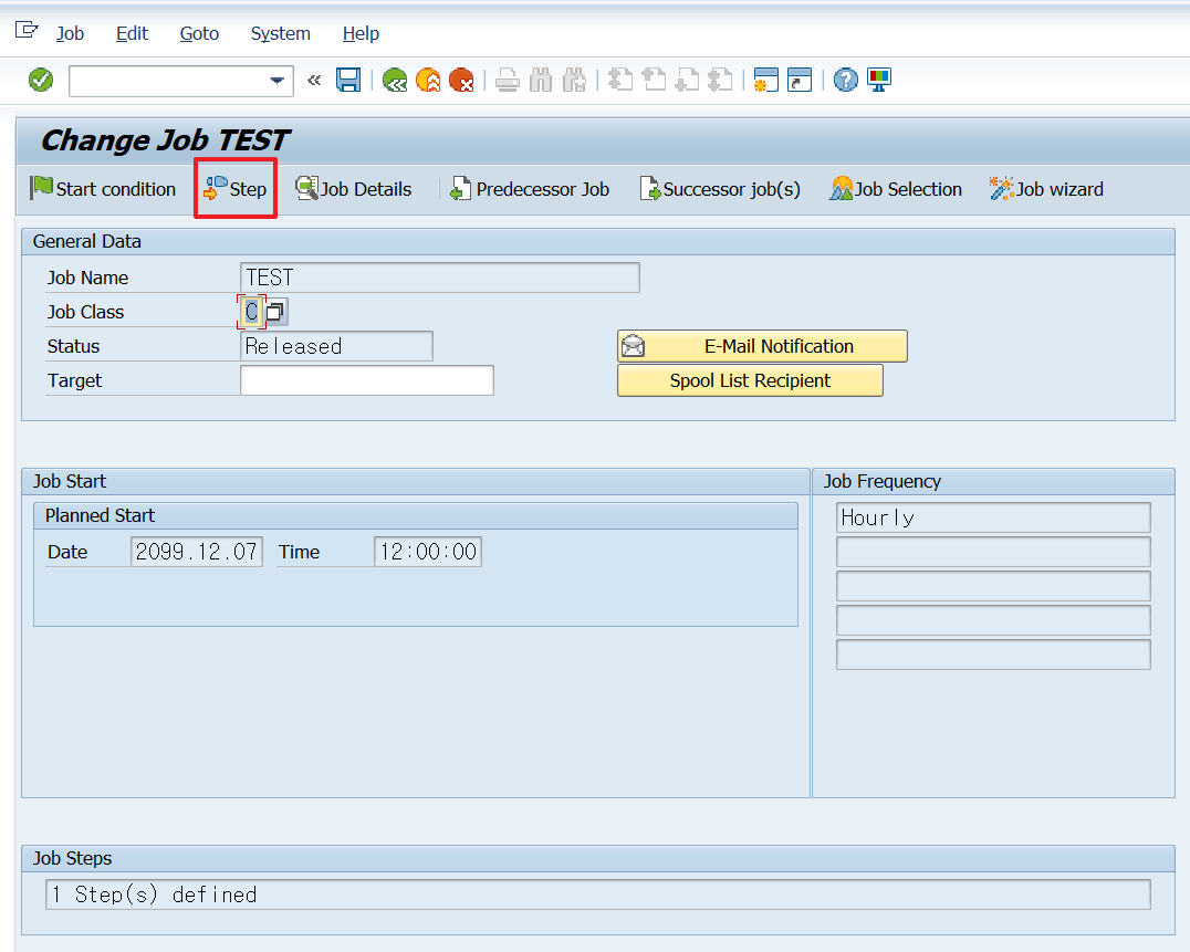 # [SAP] Batch Job - SM37