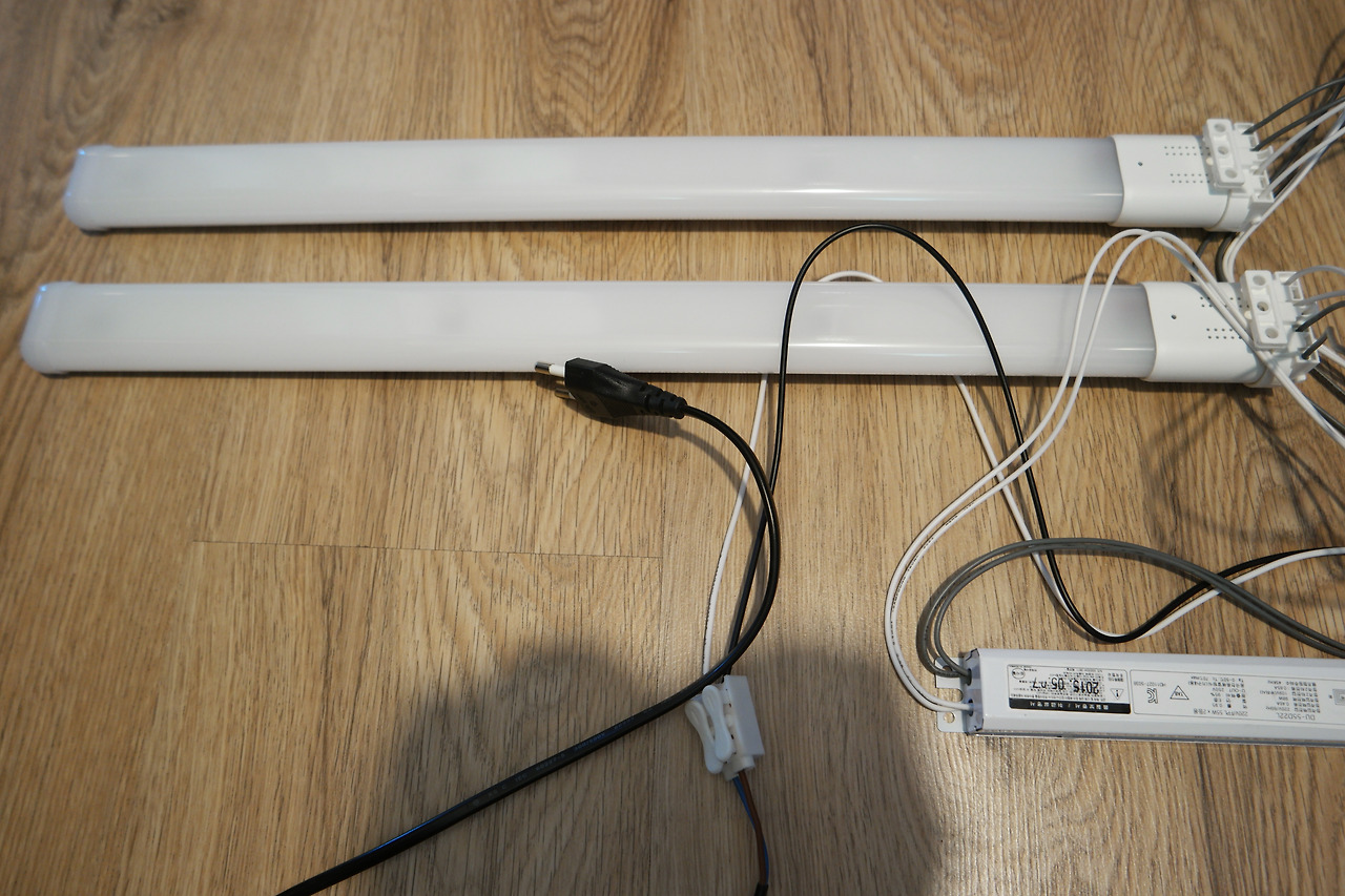 전자식 FPL 55W 2등용 안정기 교체방법