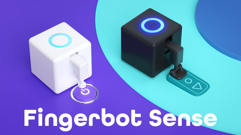 손대지 않는 터치리스, 스마트스위치 손가락로봇 'Fingerbot Sense'