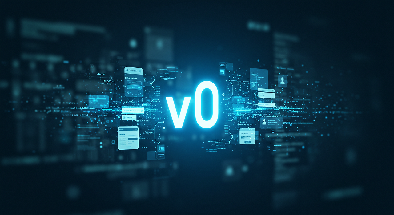 Vercel v0 완벽 가이드: AI로 뚝딱 만드는 UI 컴포넌트, 지금 바로 시작하세요!