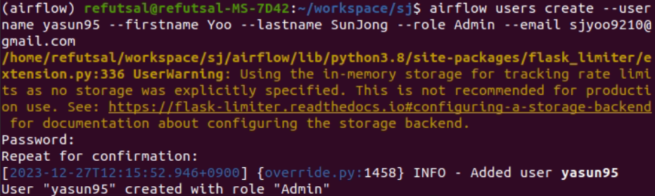 [Airflow] 1. Airflow 설치 및 DAG 실행
