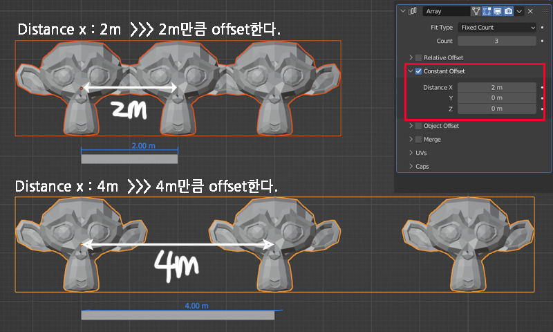 [blender tips] 07. 블렌더 Modifier - Array (1)