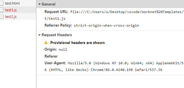 type="module" 과 CORS