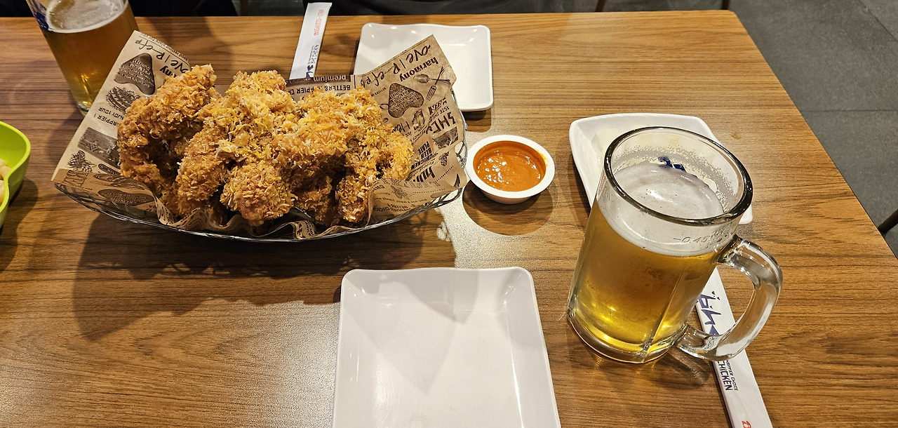 일상 치킨 Bhc 콰삭킹 신메뉴 솔직후기