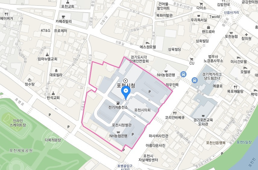포천세무서 위치 및 부서별 전화번호 포천세무서 영업시간