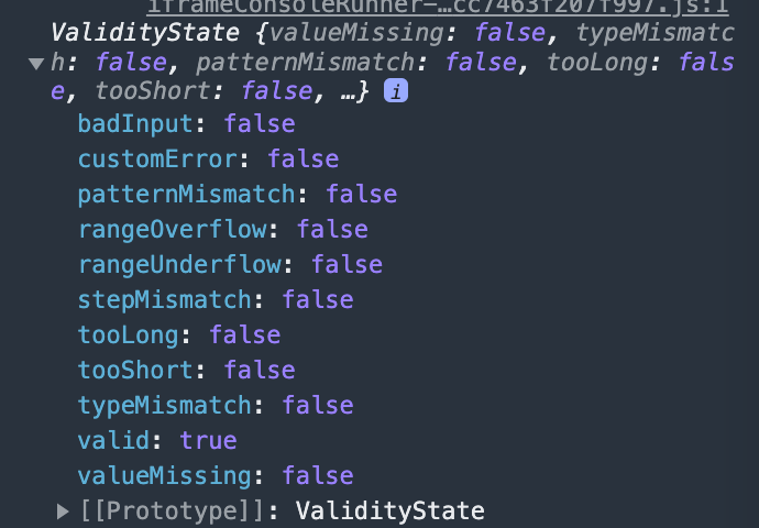 Html input pattern, setCustomValidity, reportValidity 👍 — 공부정리