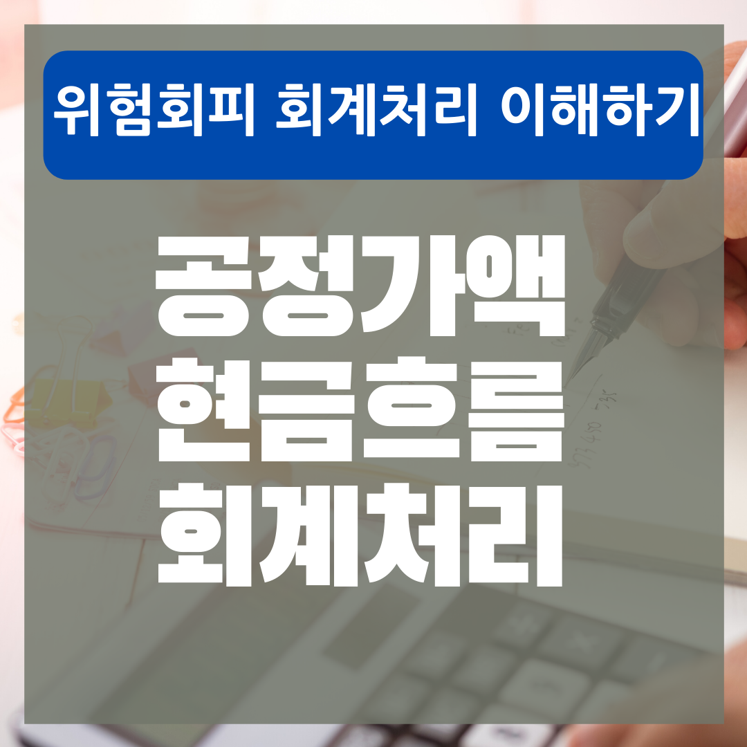 파생 위험회피 회계처리 종류 및 적용요건