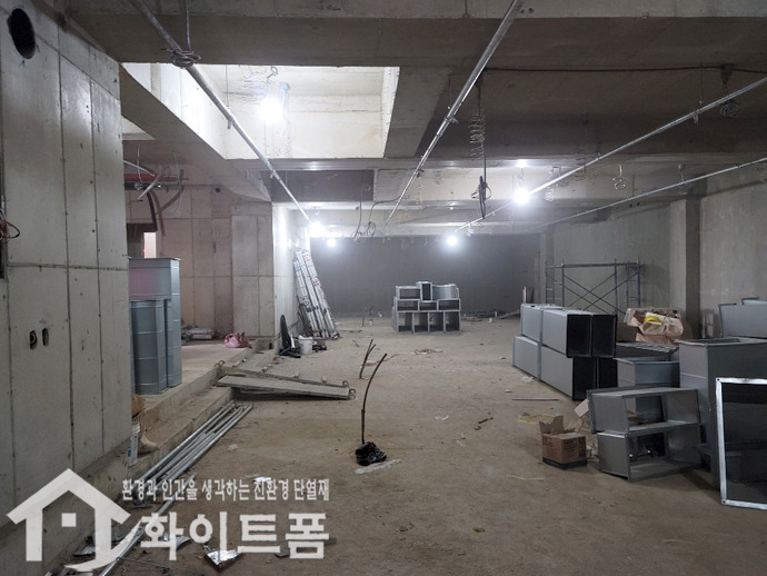 인천광역시 신축 관광호텔 단열시공2 친환경 단열재 화이트폼수성연질폼 수성연질우레탄폼
