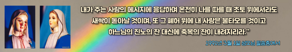 1997년 8월 15일 사제들과 함께 미사를 드릴 수 있는 내 집을 마련해다오