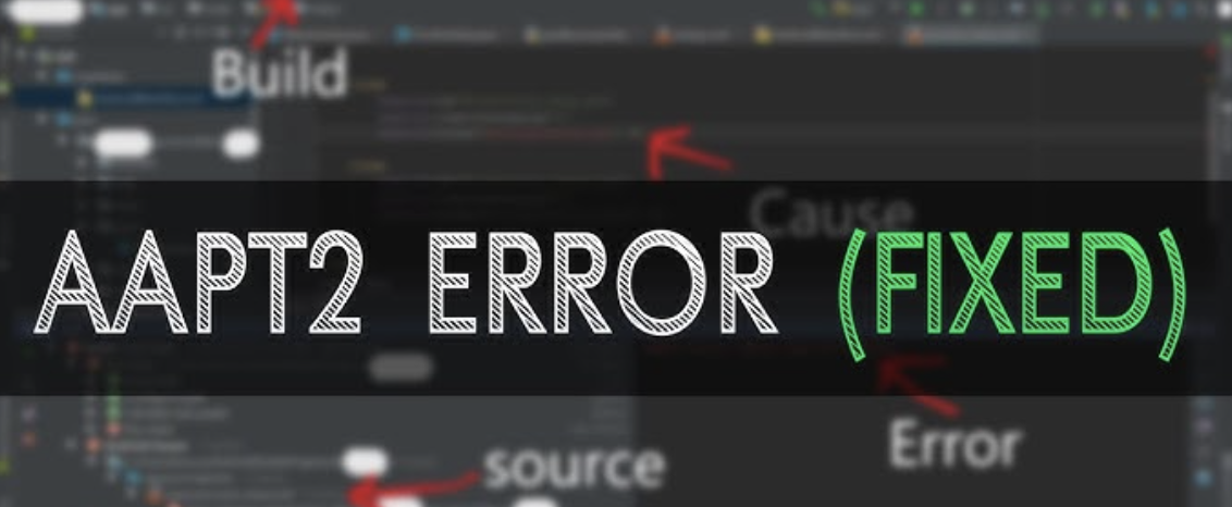 [Android] AAPT2 process unexpectedly exit