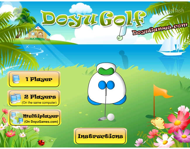 Doyu 골프 (Doyu Golf) - 플래시게임 | 와플래시 게임 아카이브