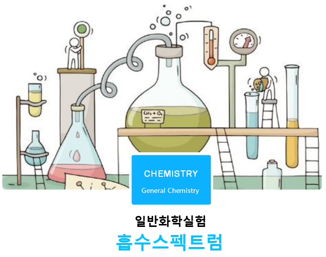 이공계 실험 일반화학실험 흡수스펙트럼 분광광도법 의약품 연구 It