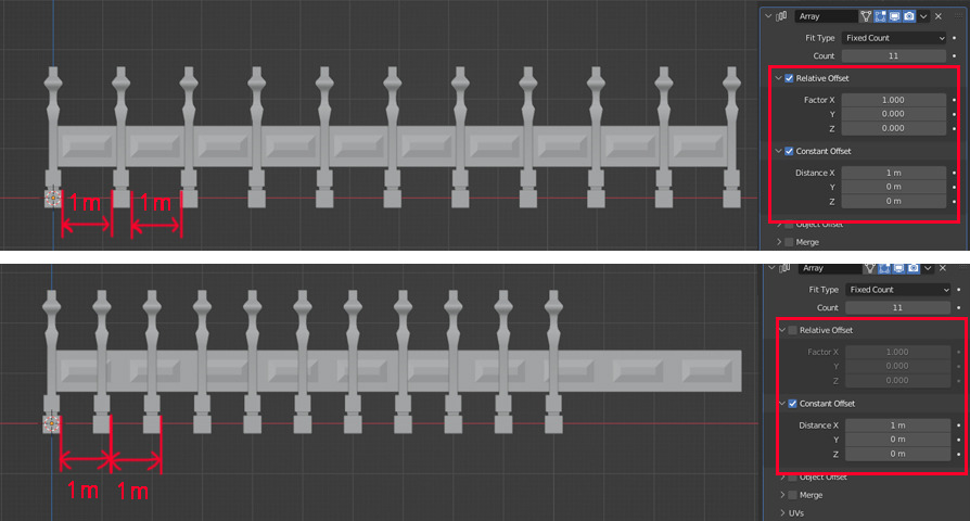 [blender tips] 07. 블렌더 Modifier - Array (1)