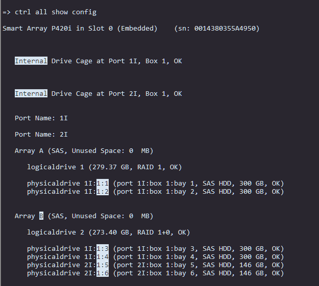 Centos7 - ssacli 설치하기 :: HP서버 RAID 확인 하는 방법