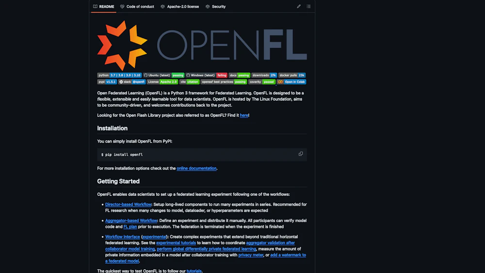 Top7 연합 학습(Federated Learning) 오픈소스 프레임워크 소개