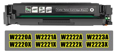 HP 토너 W2220A W2221A W2222A W2223A ( 소용량 )