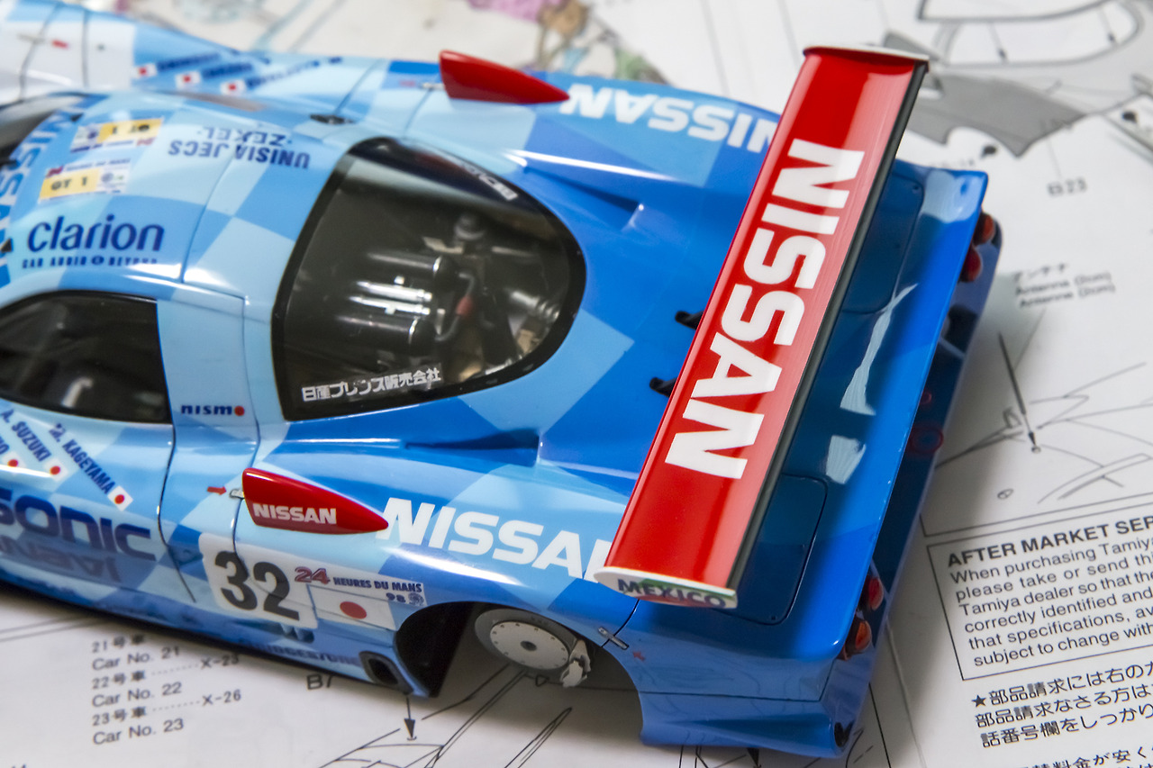 [Tamiya] Nissan R390 GT1 LM - Part 4/4
