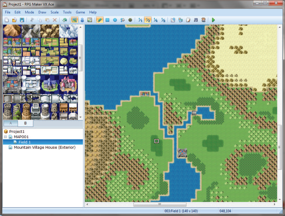 RPG Maker VX Ace 튜토리얼 - Part 1 프로그램 구조 개요