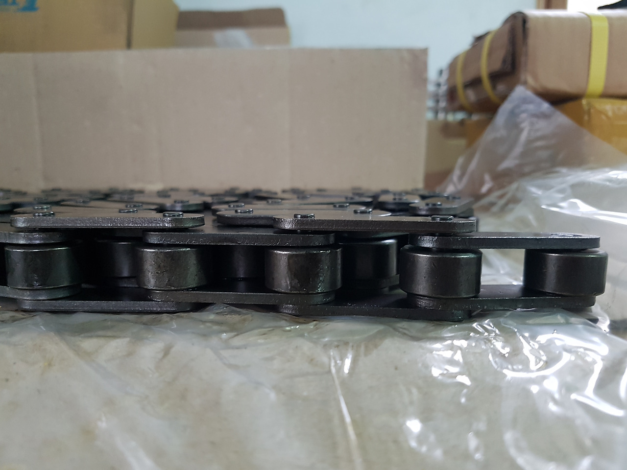 한국체인공업 HC2060 / HC2062 더블피치 단열(1열) 체인 구성