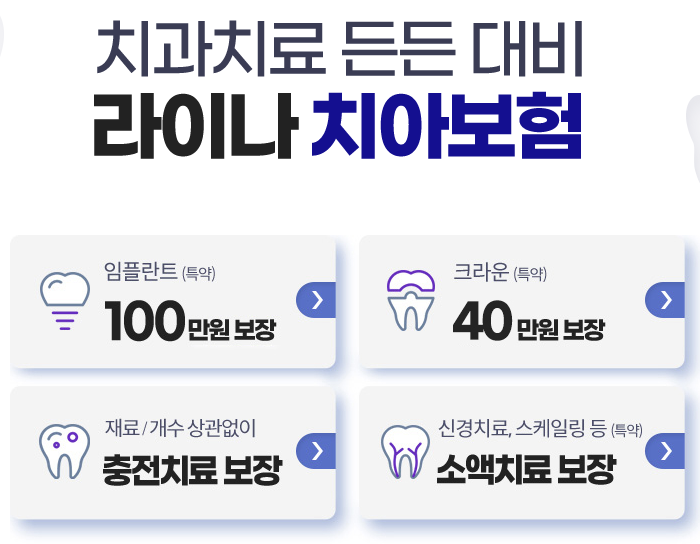 라이나생명 치아보험 청구서류 및 청구방법 치아보험 보장내역 및 보장금액