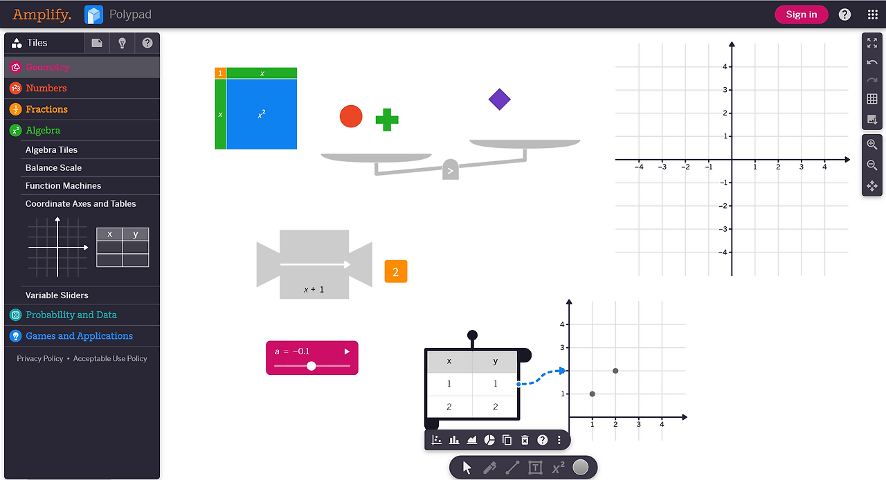 poly pad - 수학 만능 공학 도구!