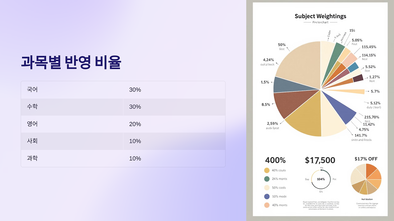 내신 등급 계산법 어렵지 않아요 😊