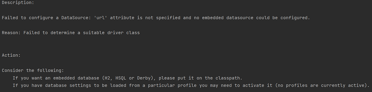 [Spring] Error starting ApplicationContext. To display the conditions ...