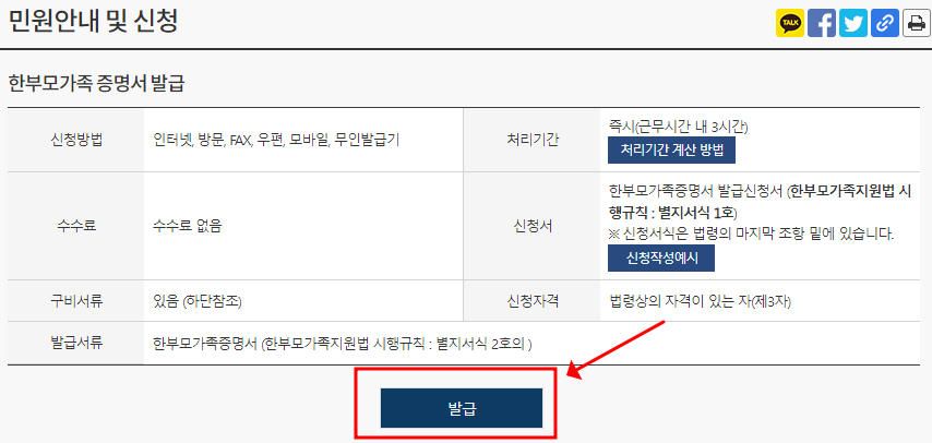 한부모가정 증명서 발급 방법 2가지 Pc 모바일 클리블리의 복지정책 이야기