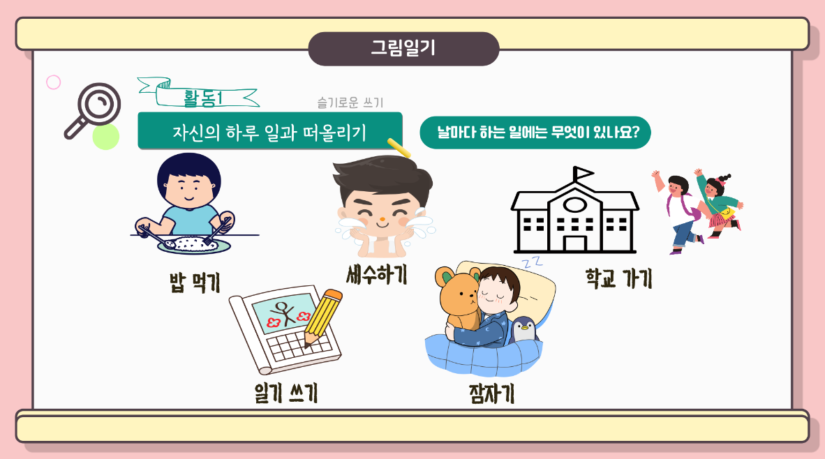 초등교사가 알려주는 그림일기 쓰는 방법