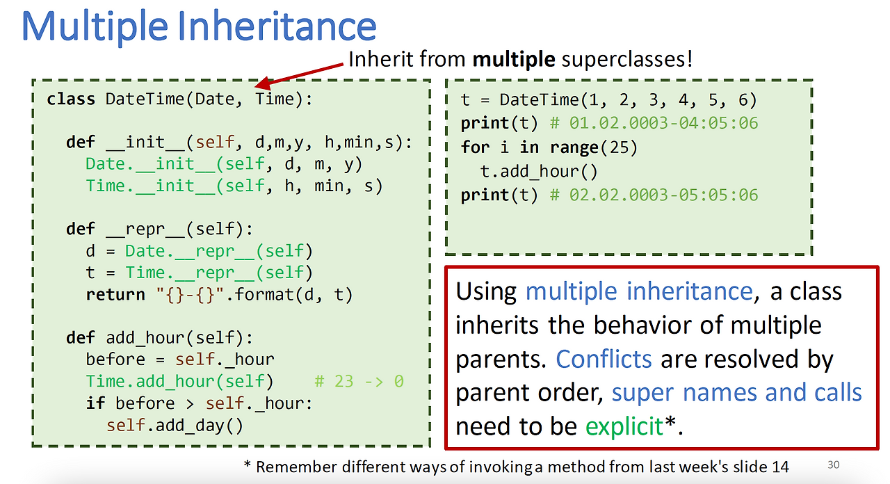 [inheritance] Multiple Inheritance :: 써니 노트