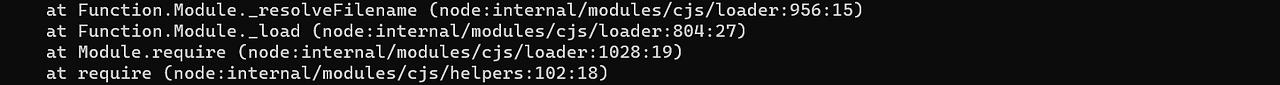 Error: Cannot find module swagger_router