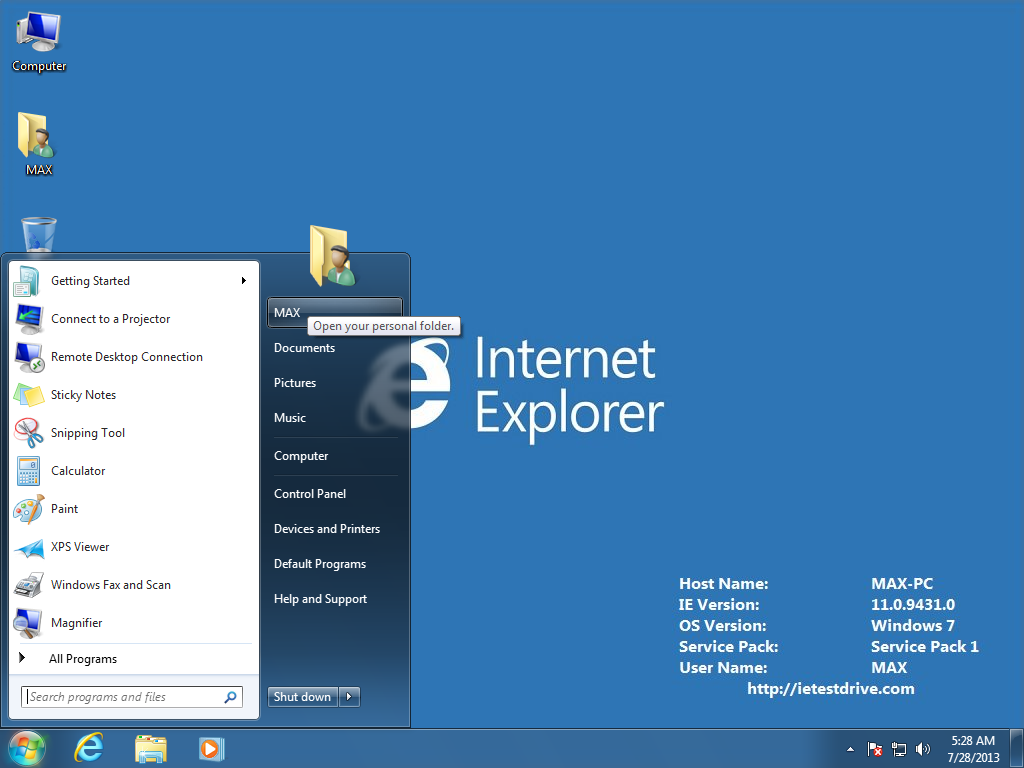 Daum PC 첫화면 IE 11 / Windows7, XP OS 지원 종료