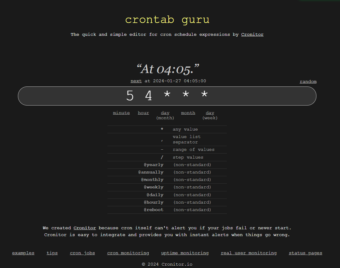 [AIX] crontab 명령어, cron log 확인, 재기동 방법