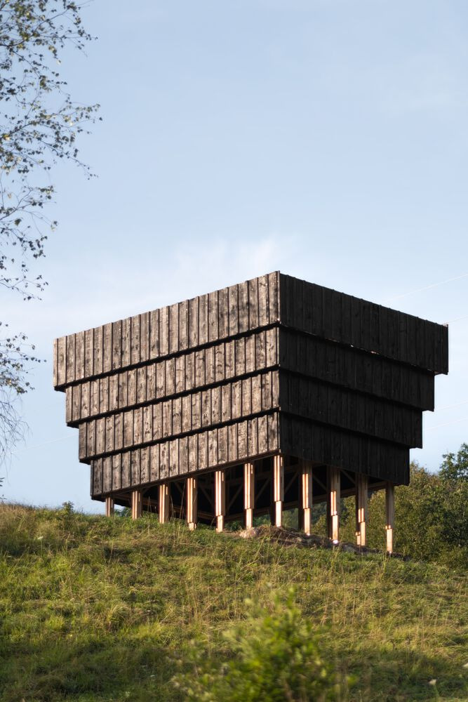 *탄광의 기억을 담다: La Suie Cabin의 디자인 여정 [ Marina Poli + Philippe Paumelle ...